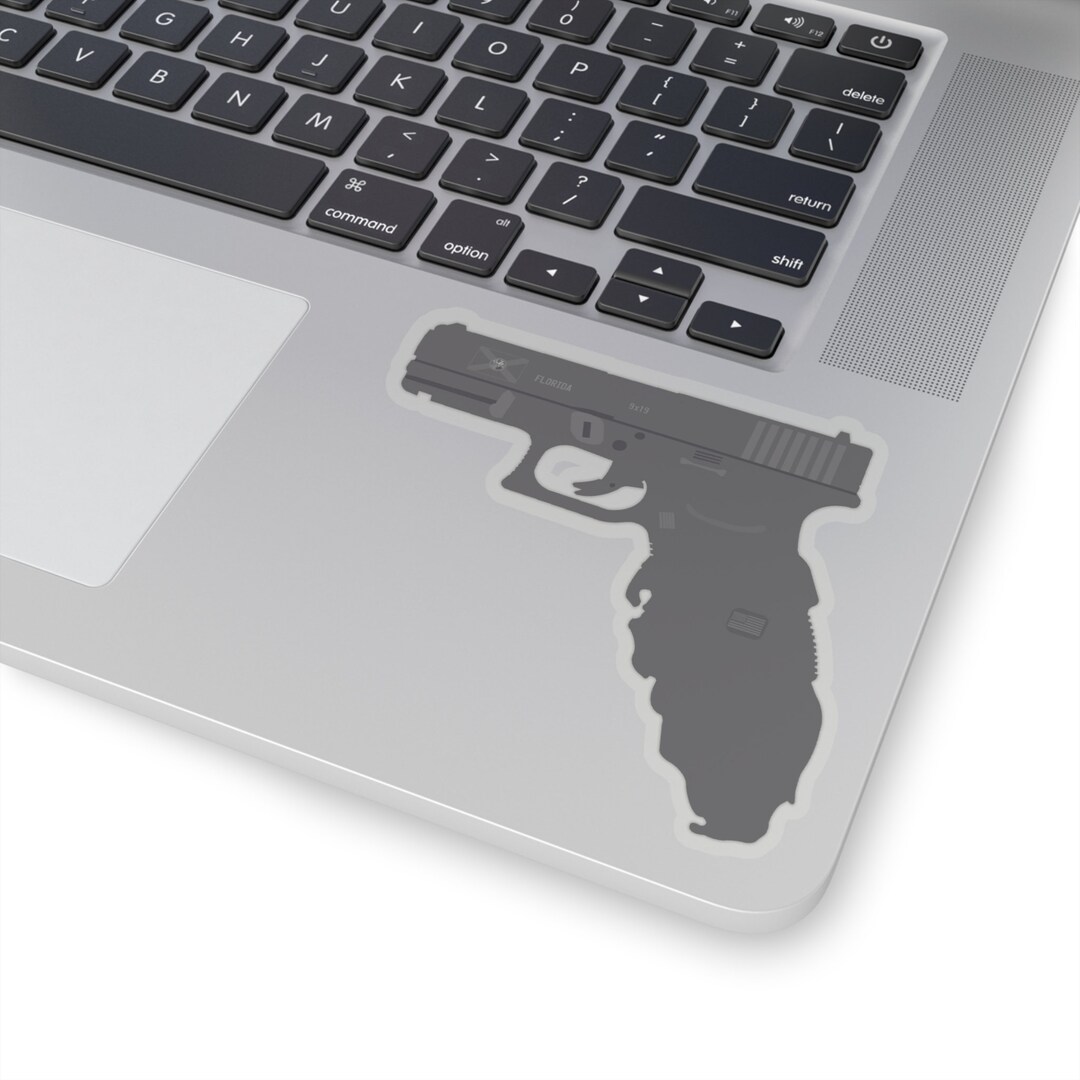 Florida Gun Kiss-cut Stickers Glock 2a Fl Desantis Freedom - Etsy