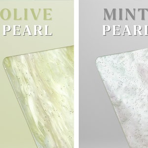 Pearl Acrylic Sheet | 3mm Acrylic | Acrylic Blanks | Pastel Acrylic ...
