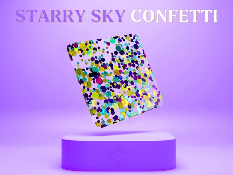 Confetti Acrylic Sheet | 3mm Acrylic | Blush Acrylic | Glitter Acrylic ...