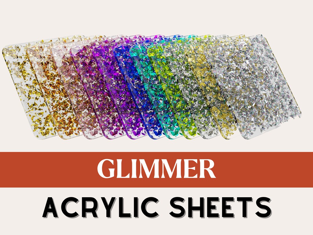 Glimmer Acrylic Sheet | 3mm Acrylic | Glitter Acrylic | Laser Acrylic ...