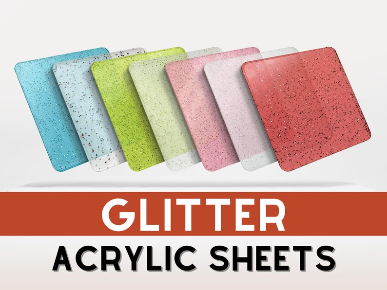 Glitter Acrylic Sheet 3mm Acrylic Acrylic Blanks Pastel Acrylic Laser Cutting Plexiglass Acrylic ...