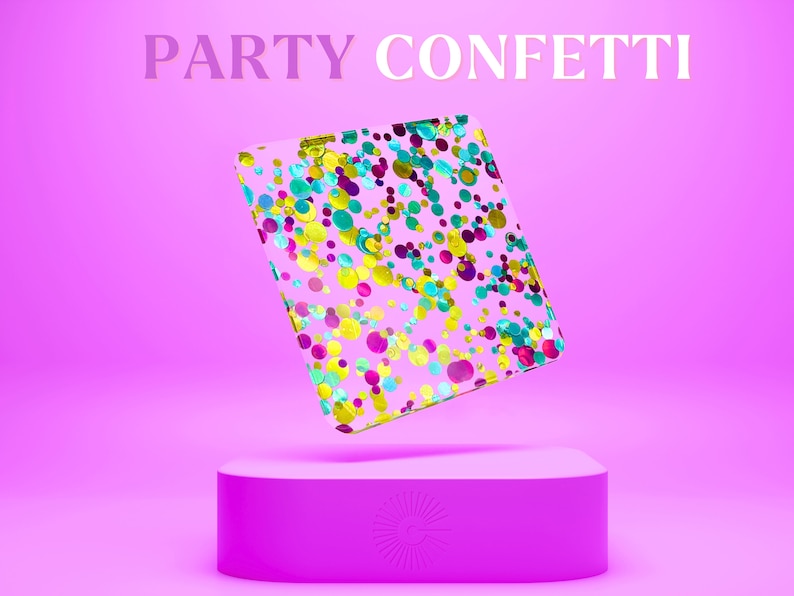Confetti Acrylic Sheet | 3mm Acrylic | Blush Acrylic | Glitter Acrylic ...