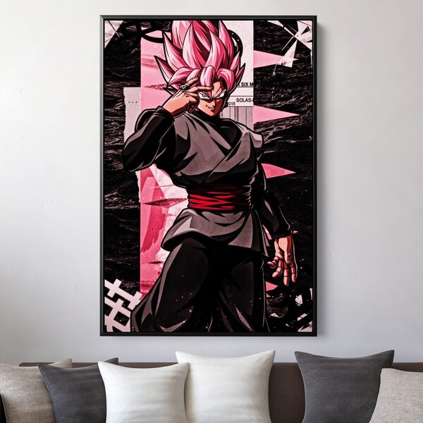 Dragon Ball Canvas Wall Art - Etsy