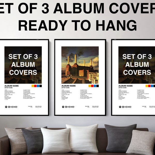 Canvas Album Cover Art - Etsy