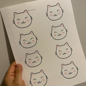 Cat Macaron Template, Oioisweets, Halloween Macaron Template, Halloween ...