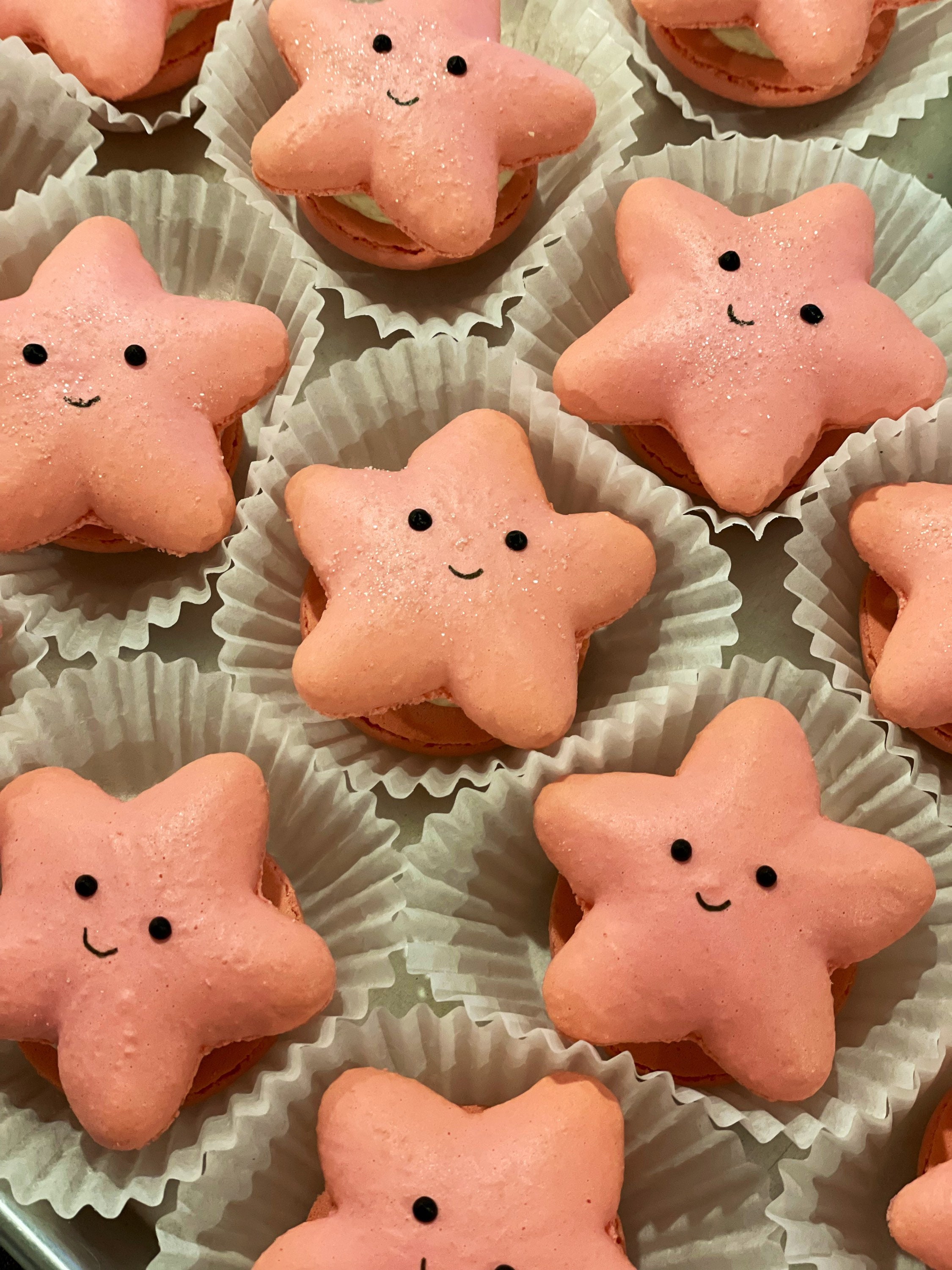 Star Shape Macaron Template, Oioisweets, Macaron Templates, Macaron ...