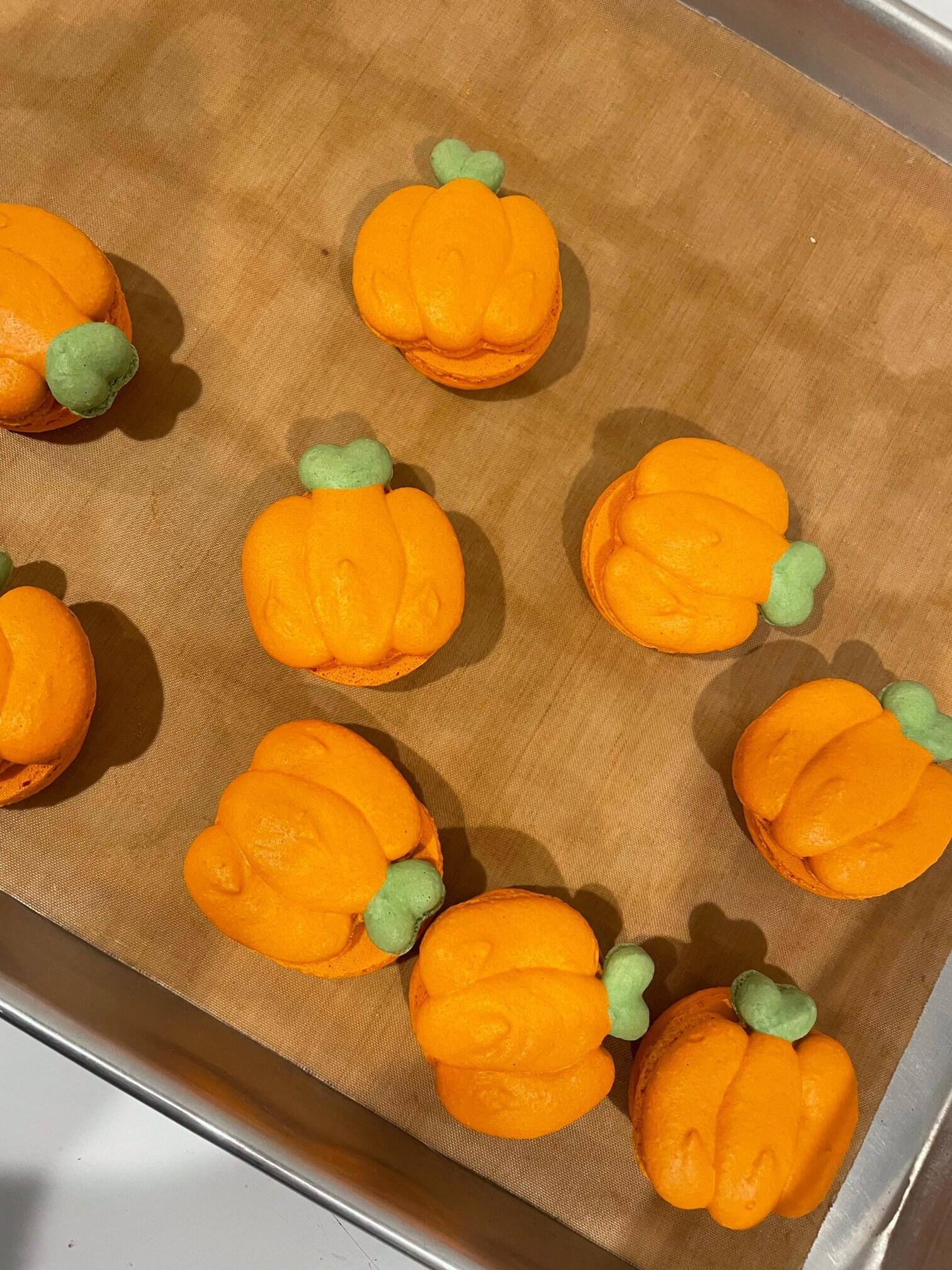 Pumpkin Macaron Template: Printable Macaron Designer (PDF) - Etsy