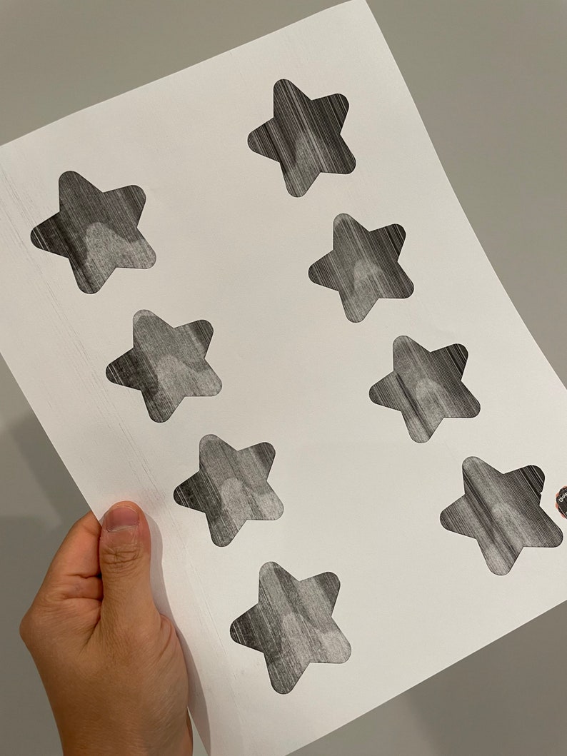 Star Shape Macaron Template, Oioisweets, Macaron Templates, Macaron ...