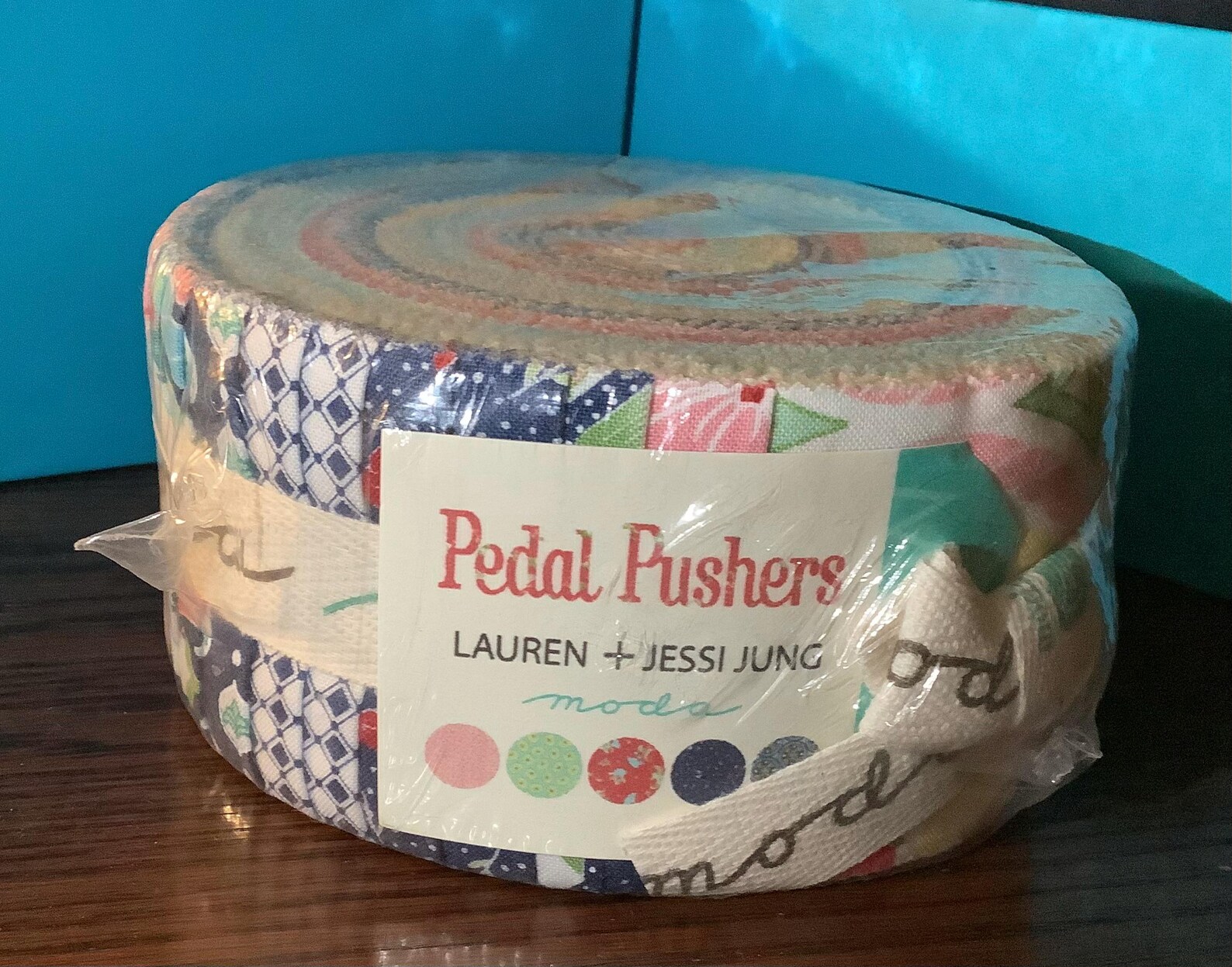 Pedal Pushers Jelly Roll Out of Print Quilting Fabric by Lauren Jessi ...