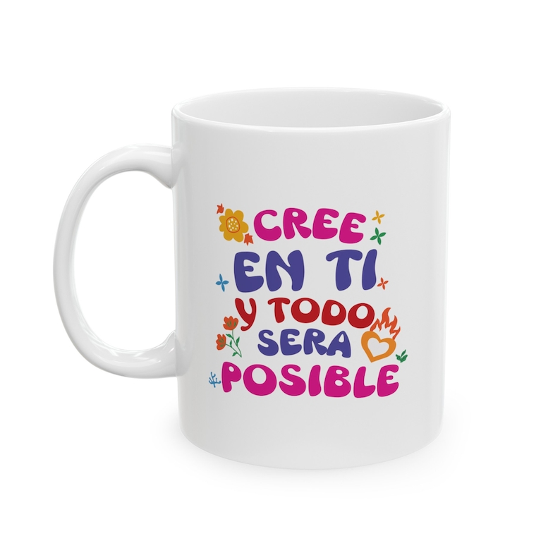 Taza Con Frases Positivas, Taza Con Mensaje Optimista, Regalo Inspirador, Taza De 11 Onzas ...