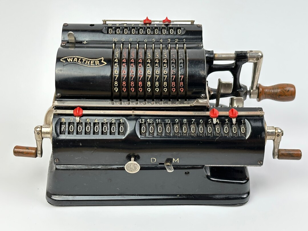 Walther Calculating Machine Model DMKZ Calculating Machine - Etsy