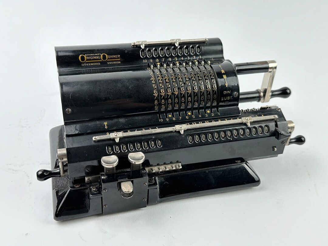 Odhner Calculator Model 39 Calculator Very Heavy Vintage Collector's ...