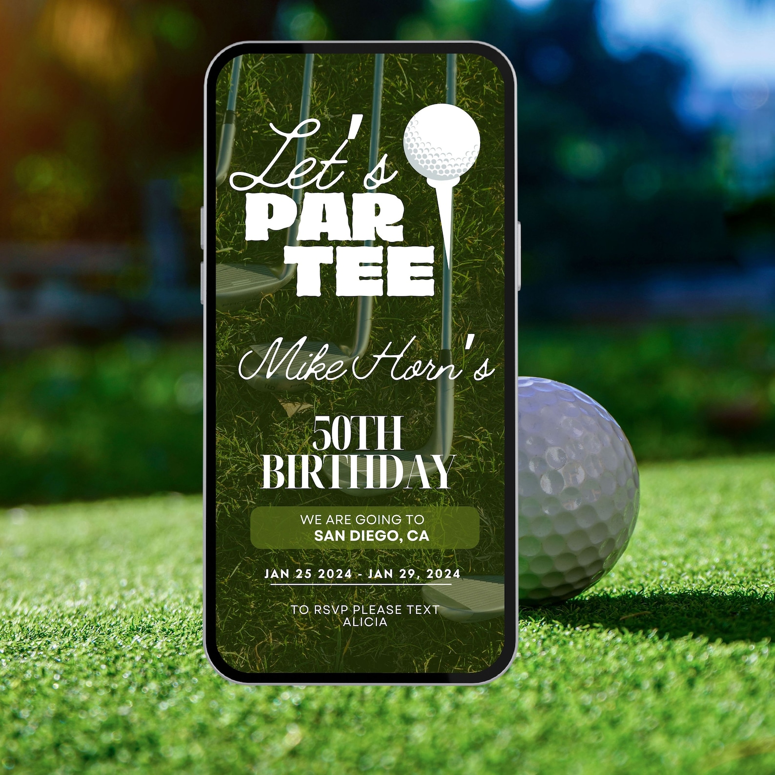 Golf Trip Planner Template Editable Golf Itinerary, Golf Weekend ...