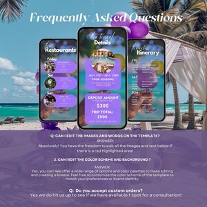 Girls Trip Itinerary, Itinerary Template, Travel Itineray, Birthday ...