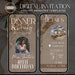Digital Birthday Dinner Invitation, Editable Animated Video Dinner ...