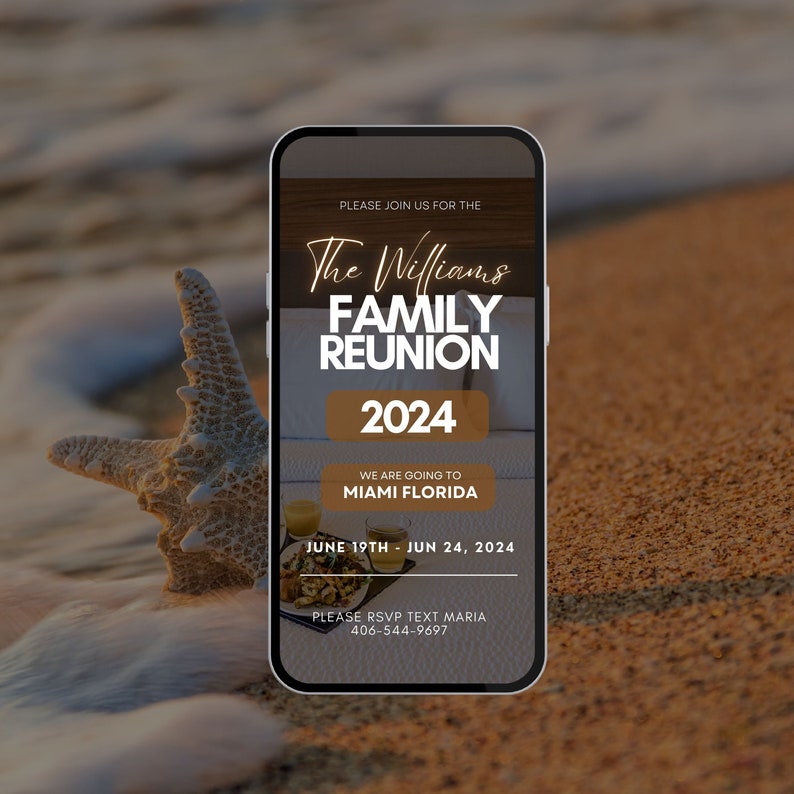 Digital Family Reunion Itinerary, Family Tree, High School Class ...