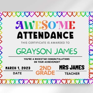 School Awards , End of Year Awards, Student Award Certificates ...