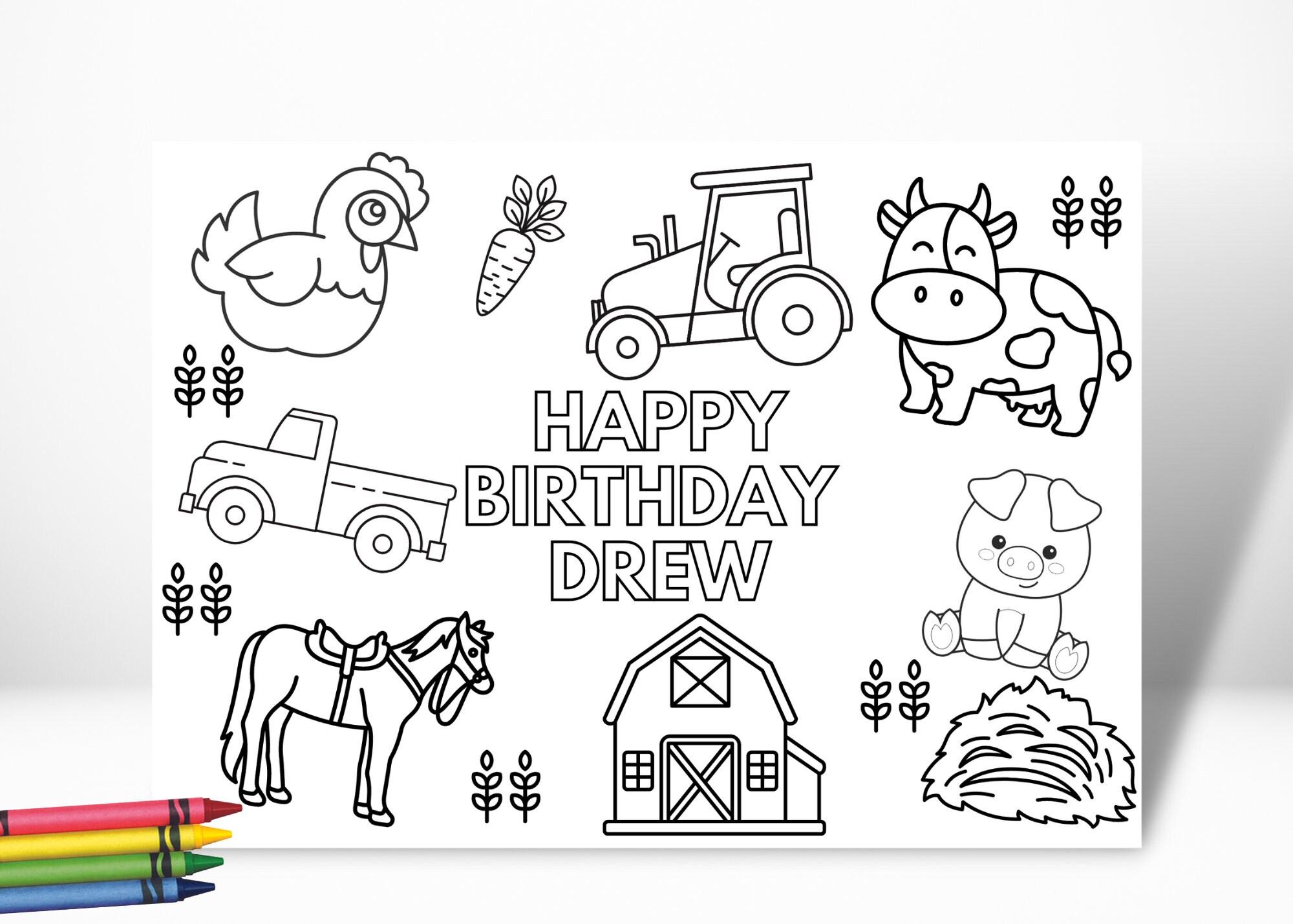 Barnyard Movie Coloring Pages