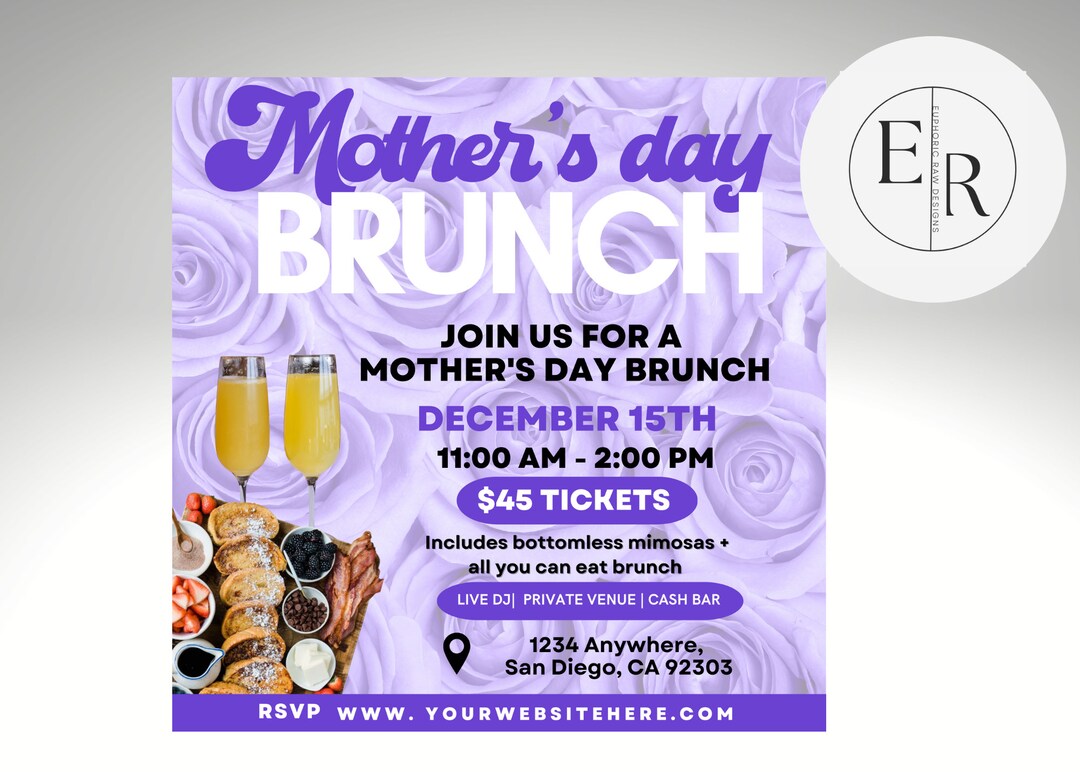 Mother's Day Brunch | Mothers Day Dinner | Mommy Day | Mums Day Brunch ...