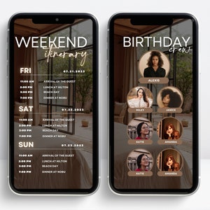 Weekend Getaway, Travel Itinerary, Itinerary Template, Travel Itinerary ...