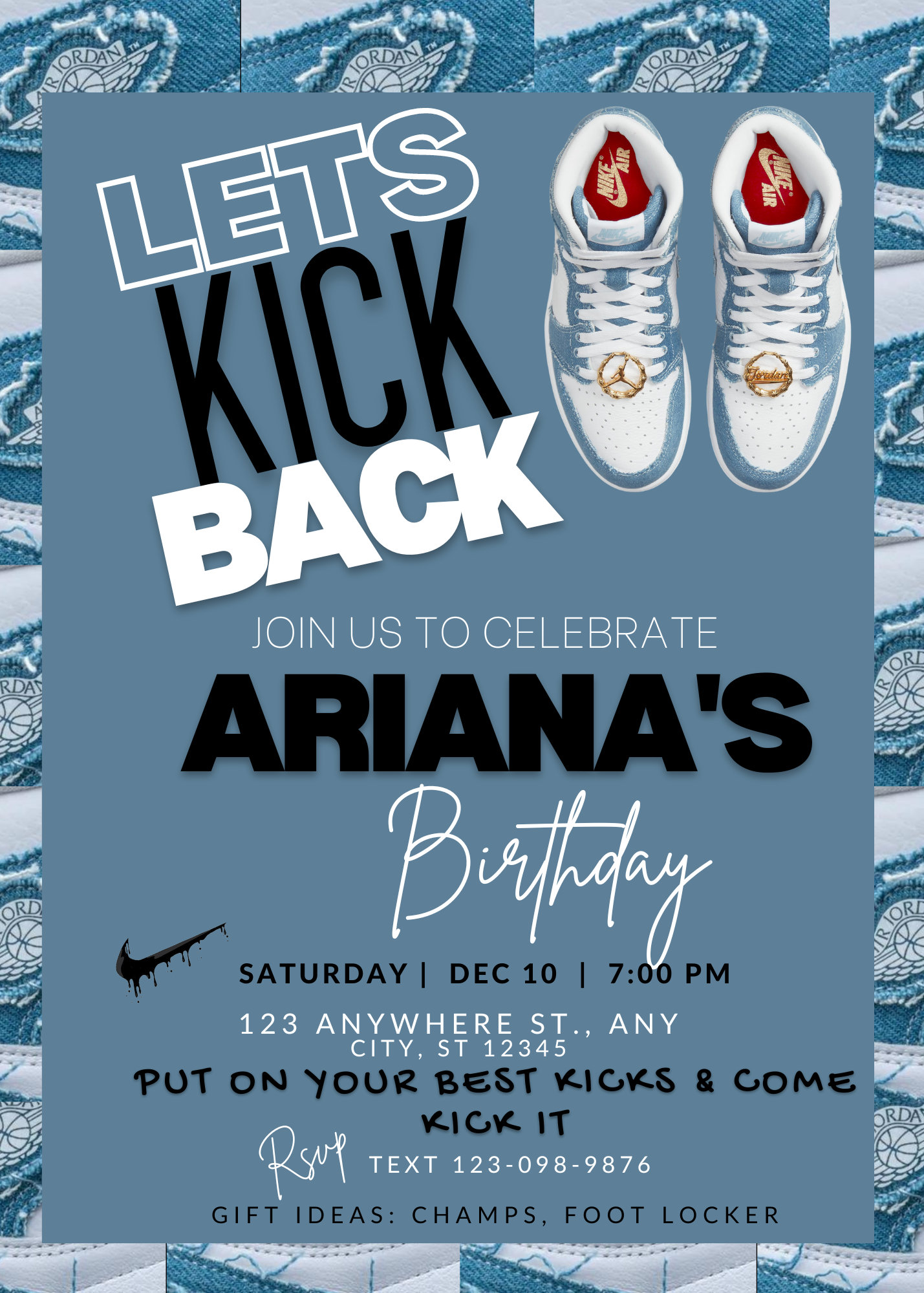 Editable Sneaker Themed Invitations Sneaker Birthday Etsy editable-sneaker-themed-invitations-sneaker-birthday-etsy