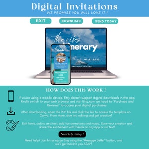 Girls Weekend Trip Animated Invitation: Beach Getaway (digital) - Etsy
