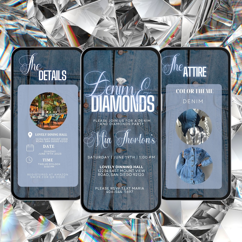 Denim Theme Party - Etsy