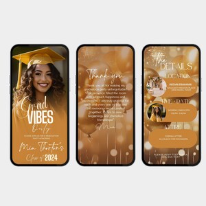 Graduation Party Invitation, Grad Announcement, High School, College ...