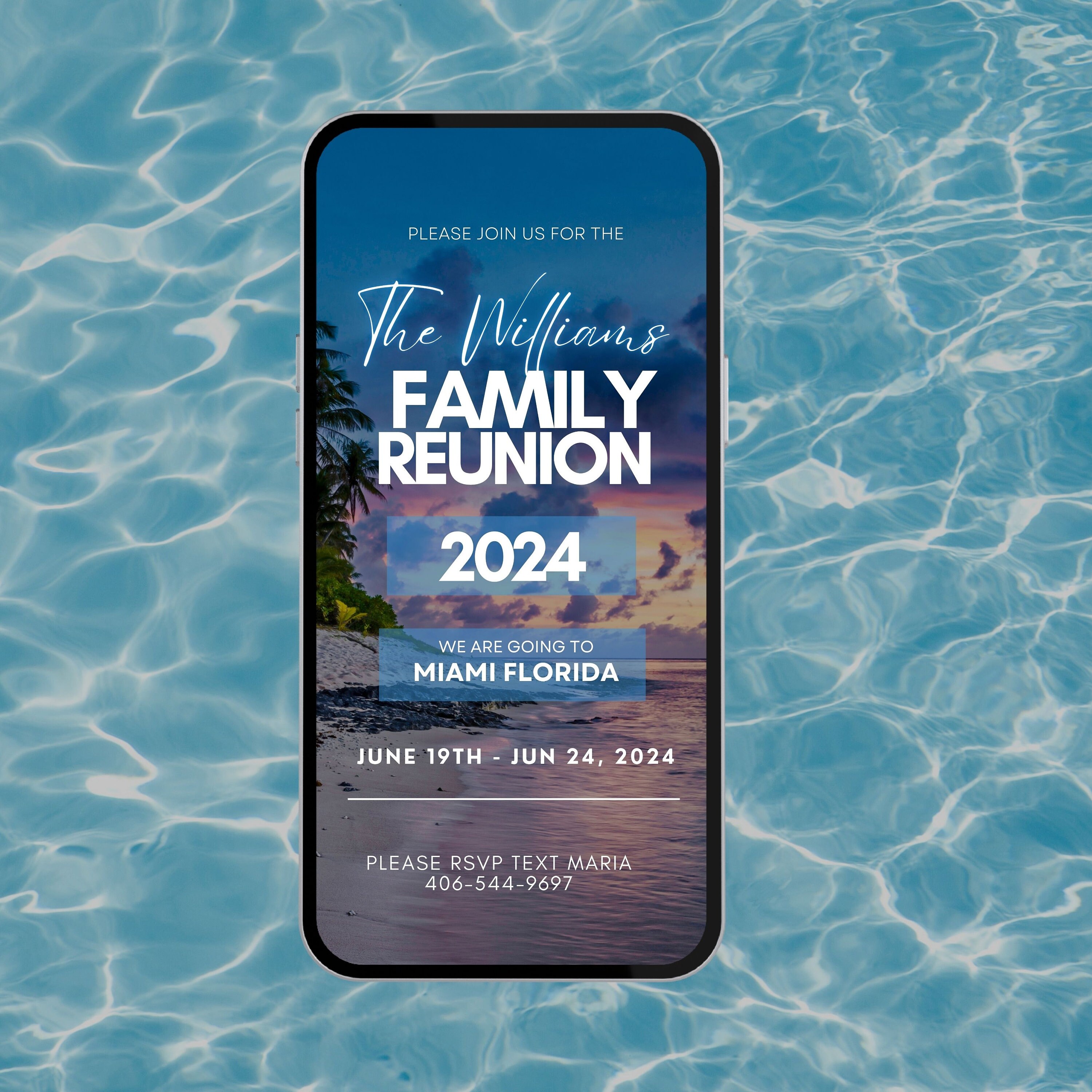 Digital Family Reunion Itinerary, Family Tree, High School Class ...