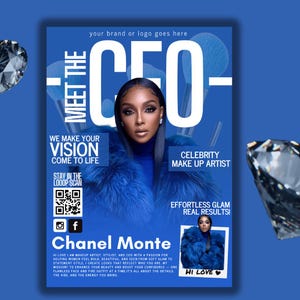 Meet the CEO Flyer Template, DIY Small Business Owner Canva Post ...