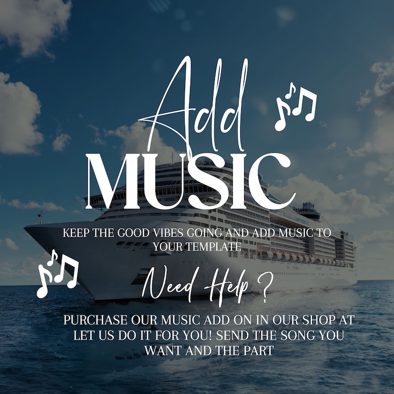 Digital Family Cruise Trip Itinerary Invitation, Cruise Itinerary ...