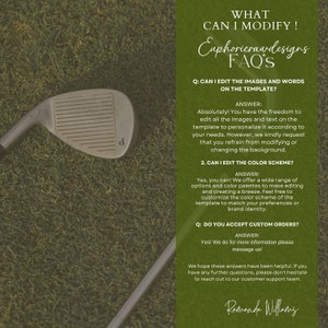 Golf Trip Itinerary Travel Editable Golf Itinerary, Golf Weekend ...