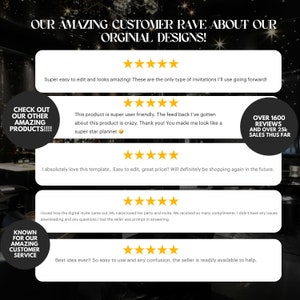 All Black Birthday Party Invitation, Birthday Dinner, Birthday Brunch ...