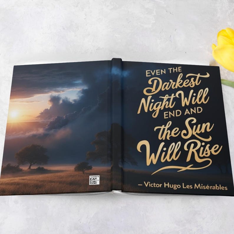 Victor Hugo Les Misérables Quote Notebook - Hardcover Journal for ...