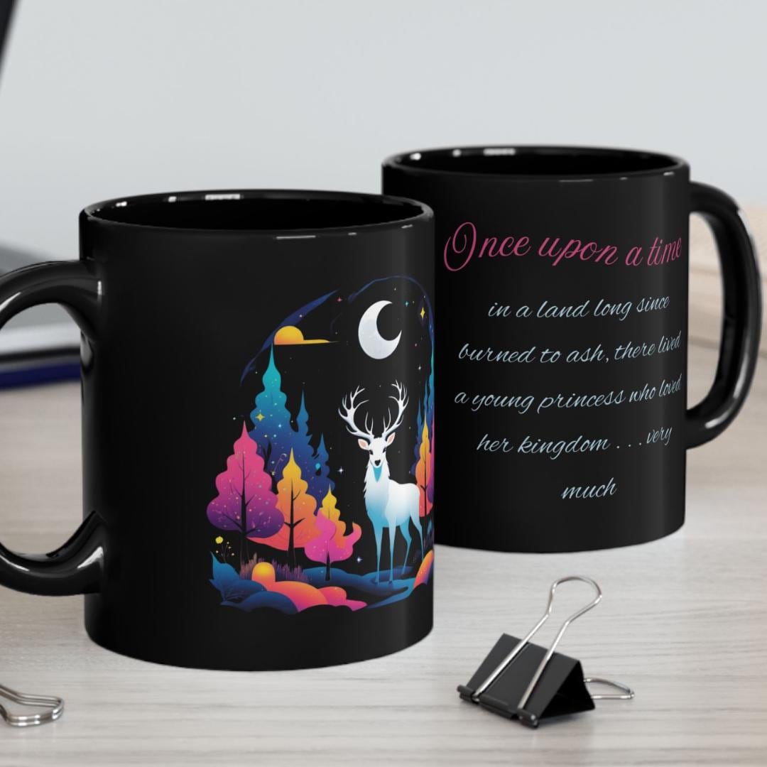 Once Upon a Time - Throne of Glass Mug, Fantasy Quote Mug, Bookish ...
