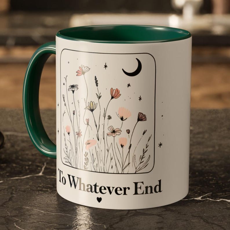 To Whatever End - Throne of Glass Mug, Bookish Gift for Fantasy Lovers ...