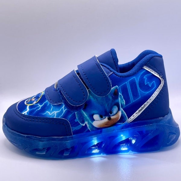 Movie Sonic Shoes for Kids - Etsy