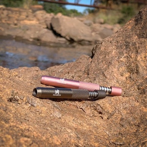 One Hitter Pipes Metal Pipe, Chillum Spring Loaded Cute, Aluminum ...