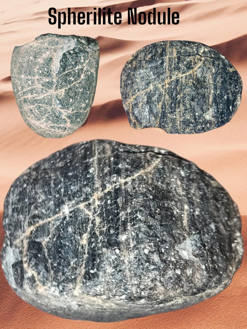 Obsidian Spherilite Nodule - Etsy