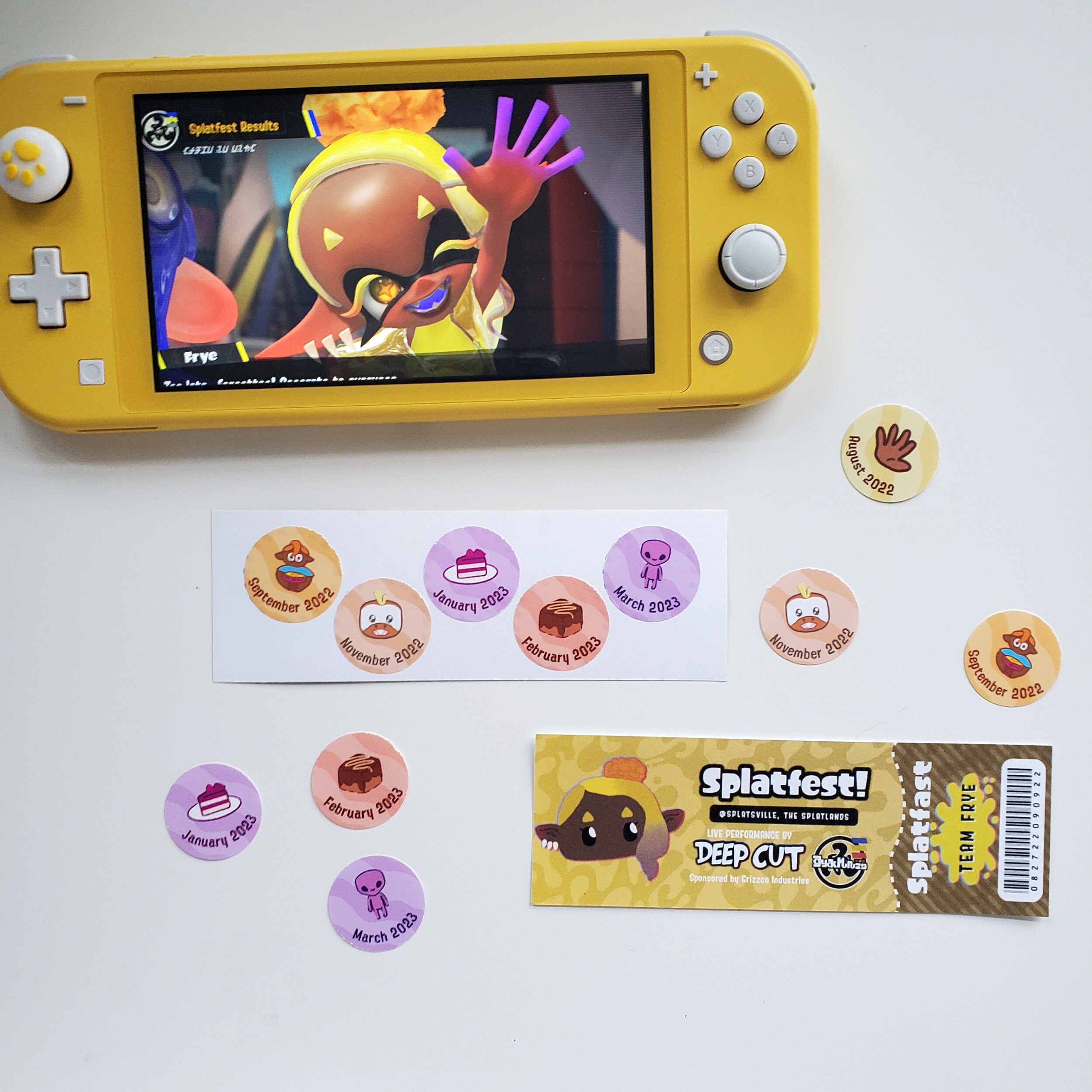 Splatoon 3 Frye Splatfest Bookmark - Etsy