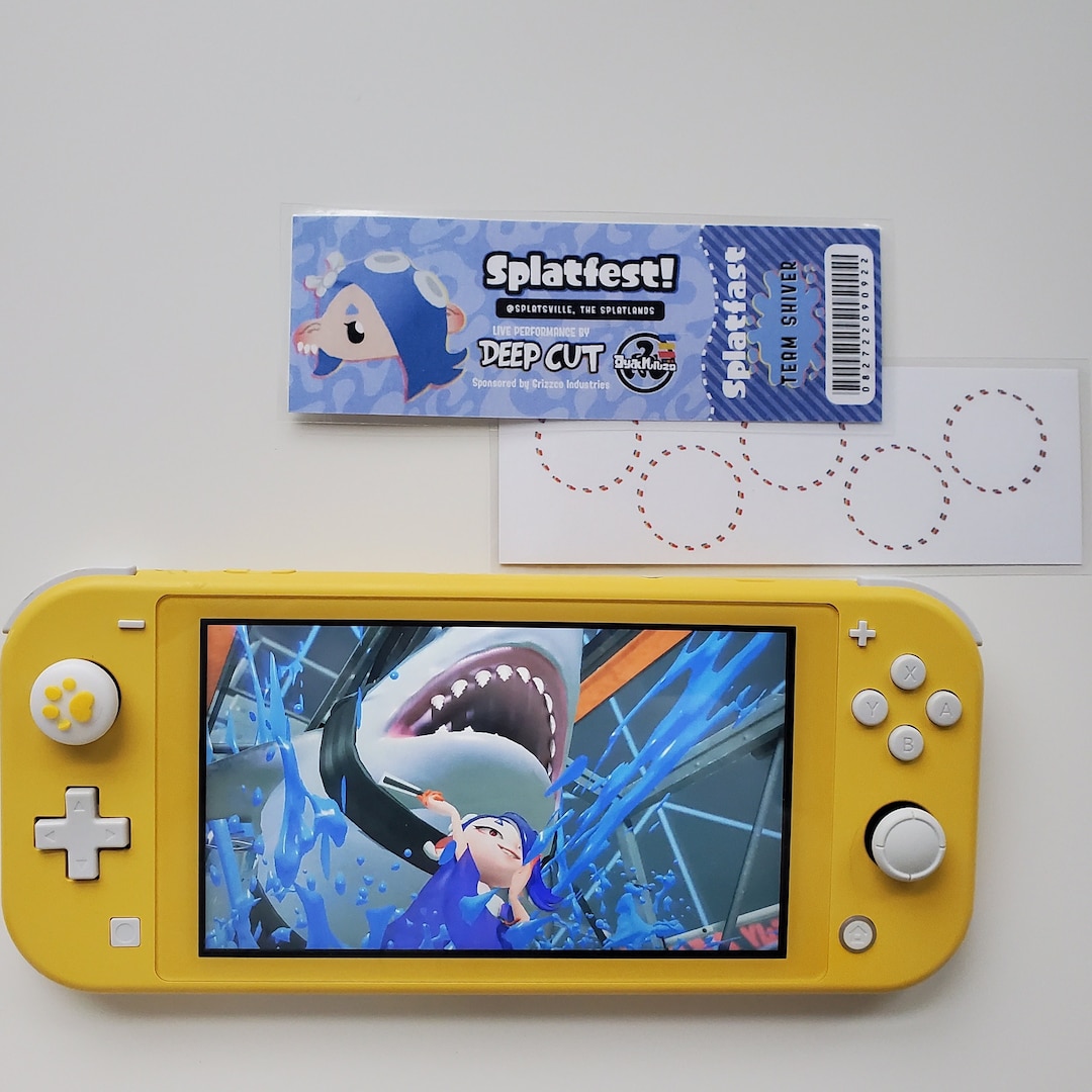 Splatoon 3 Shiver Splatfest Bookmark - Etsy