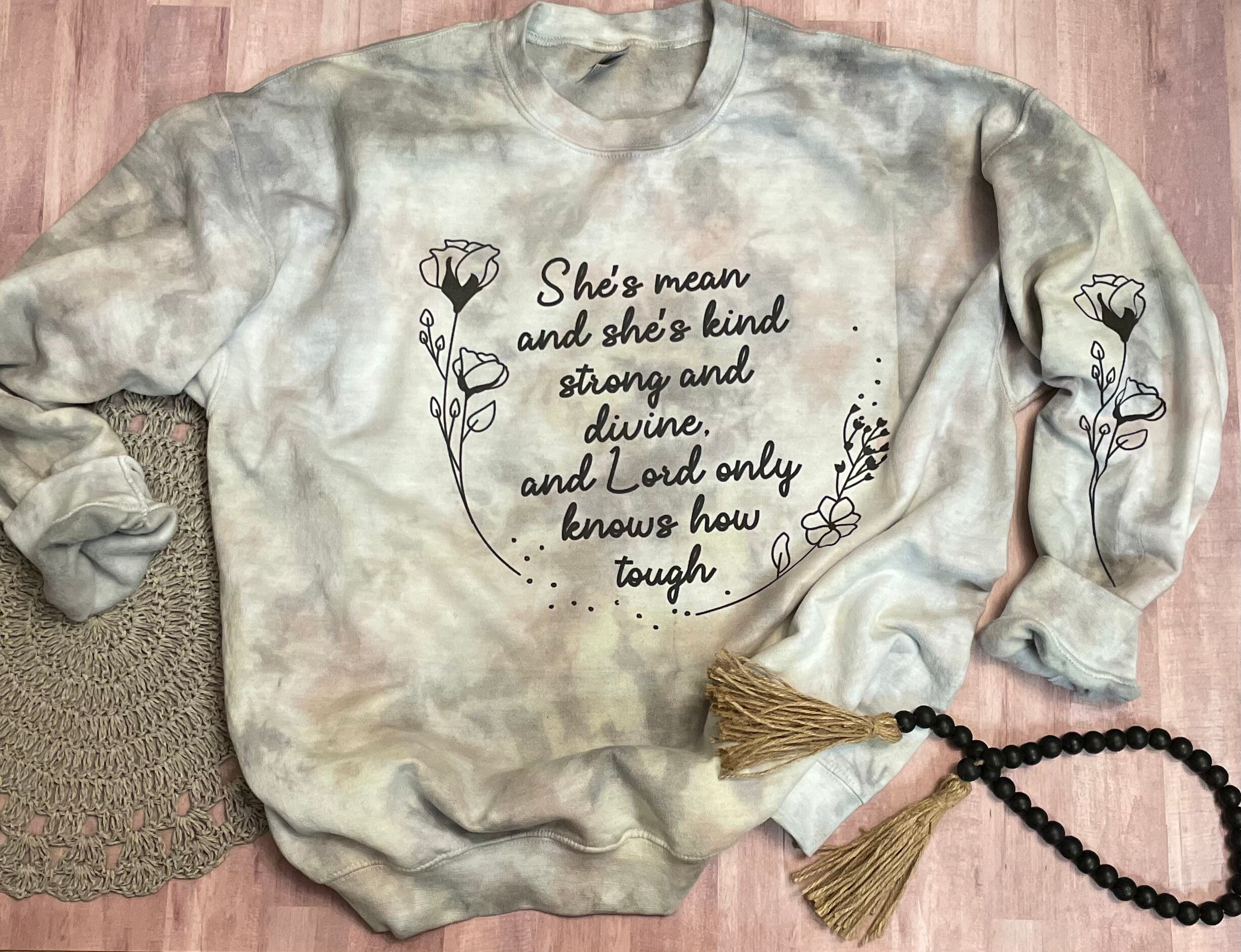 Shes Mean and Shes Kind Strong and Divine Zach Bryan Shirt - Etsy