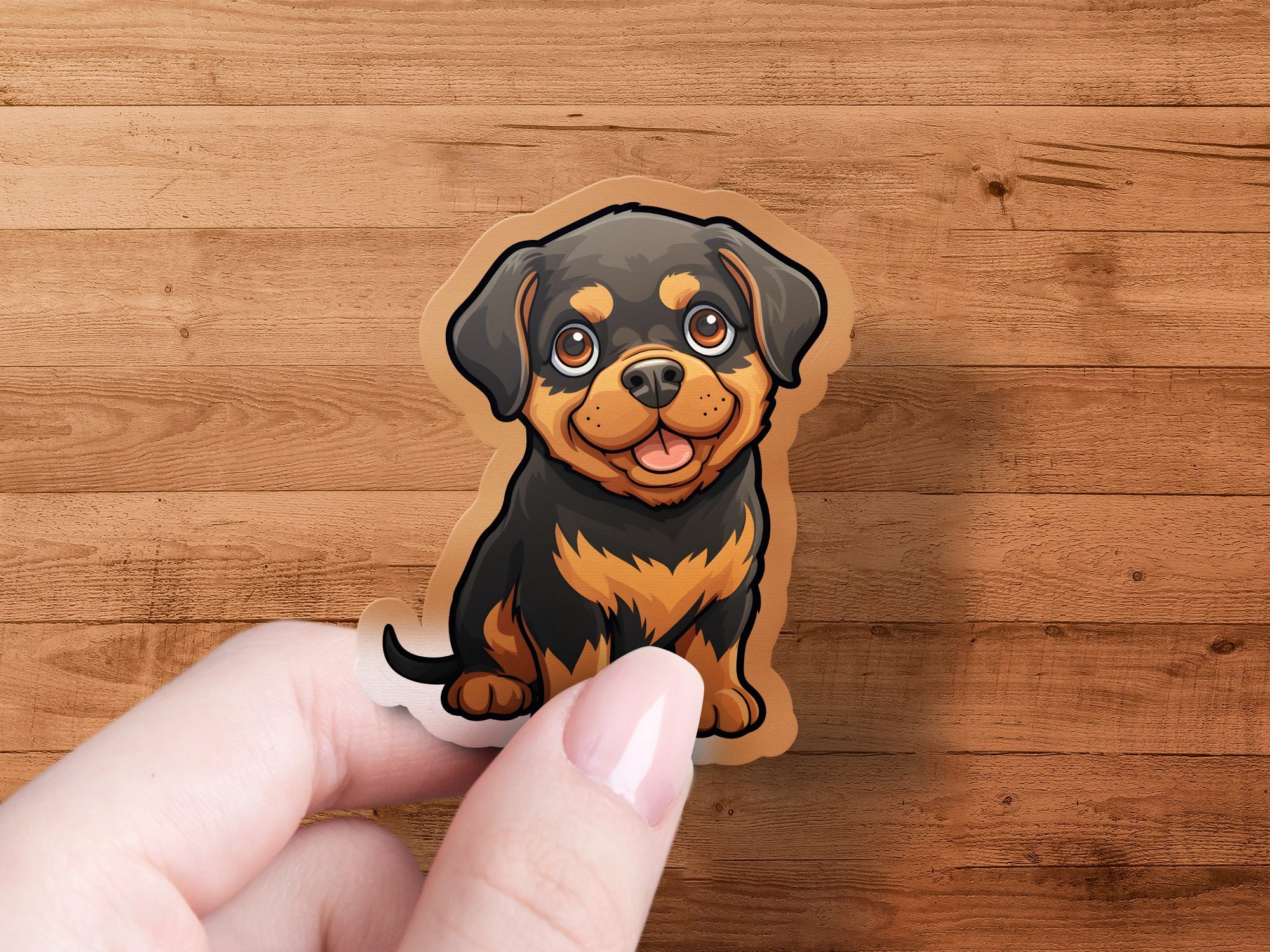 Rottweiler Sticker, Rottweiler Gift, Rottweiler Owner Sticker, Dog ...