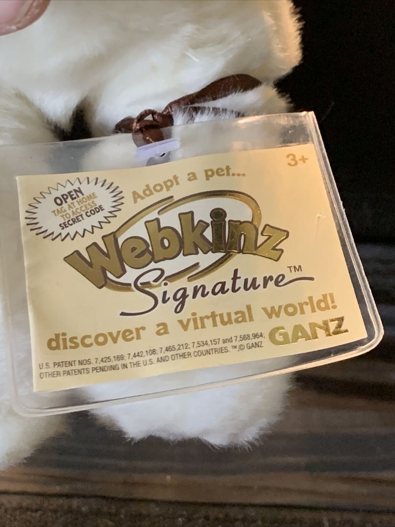 Webkinz Small Signature Grey Tabby Cat, W/new Unused Code/tag, SFH ...