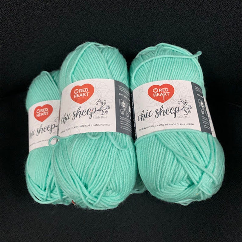 Red Heart Chic Sheep Merino Wool Several Colors - Please Read ...