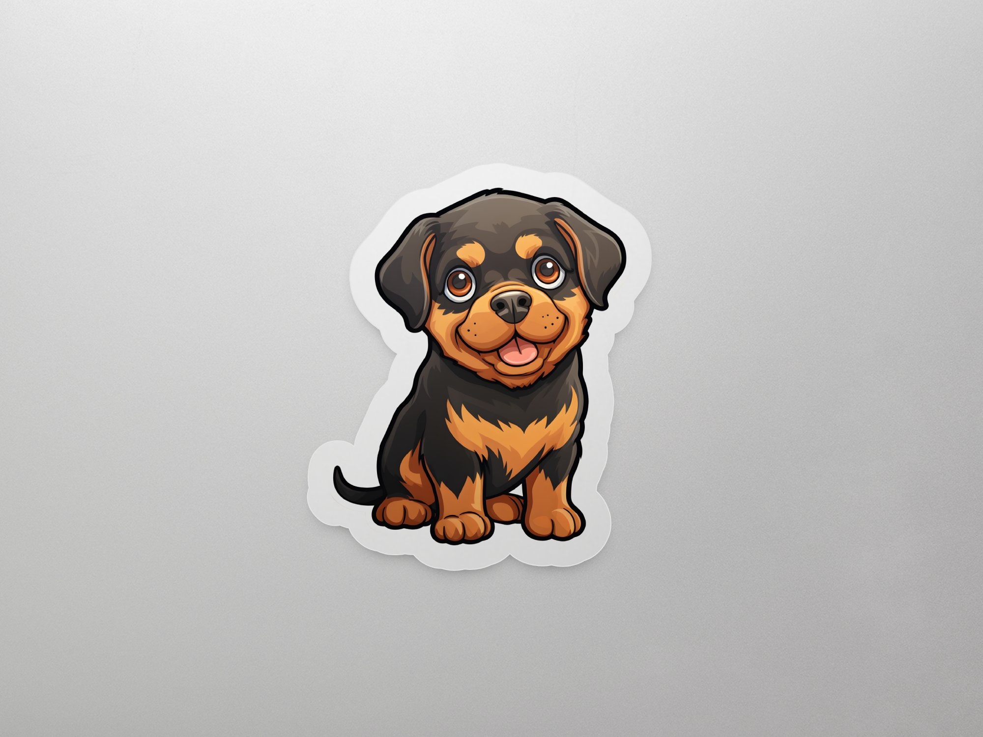Rottweiler Sticker, Rottweiler Gift, Rottweiler Owner Sticker, Dog ...
