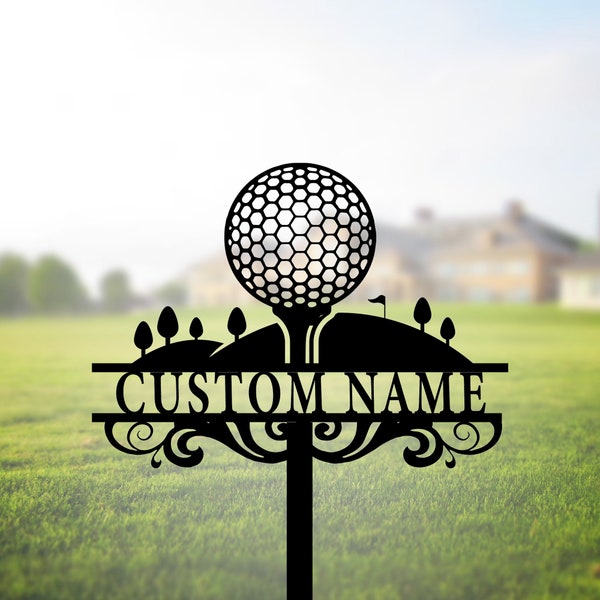 Golf Course Sign - Etsy