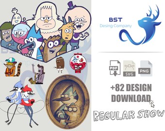 Regular Show Vector - Etsy