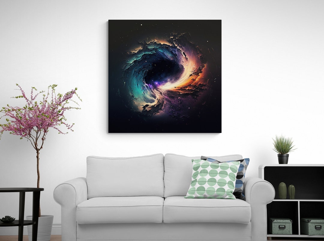 Abstract Art of the Galaxy, Downloadable for Home, Digital Print ...