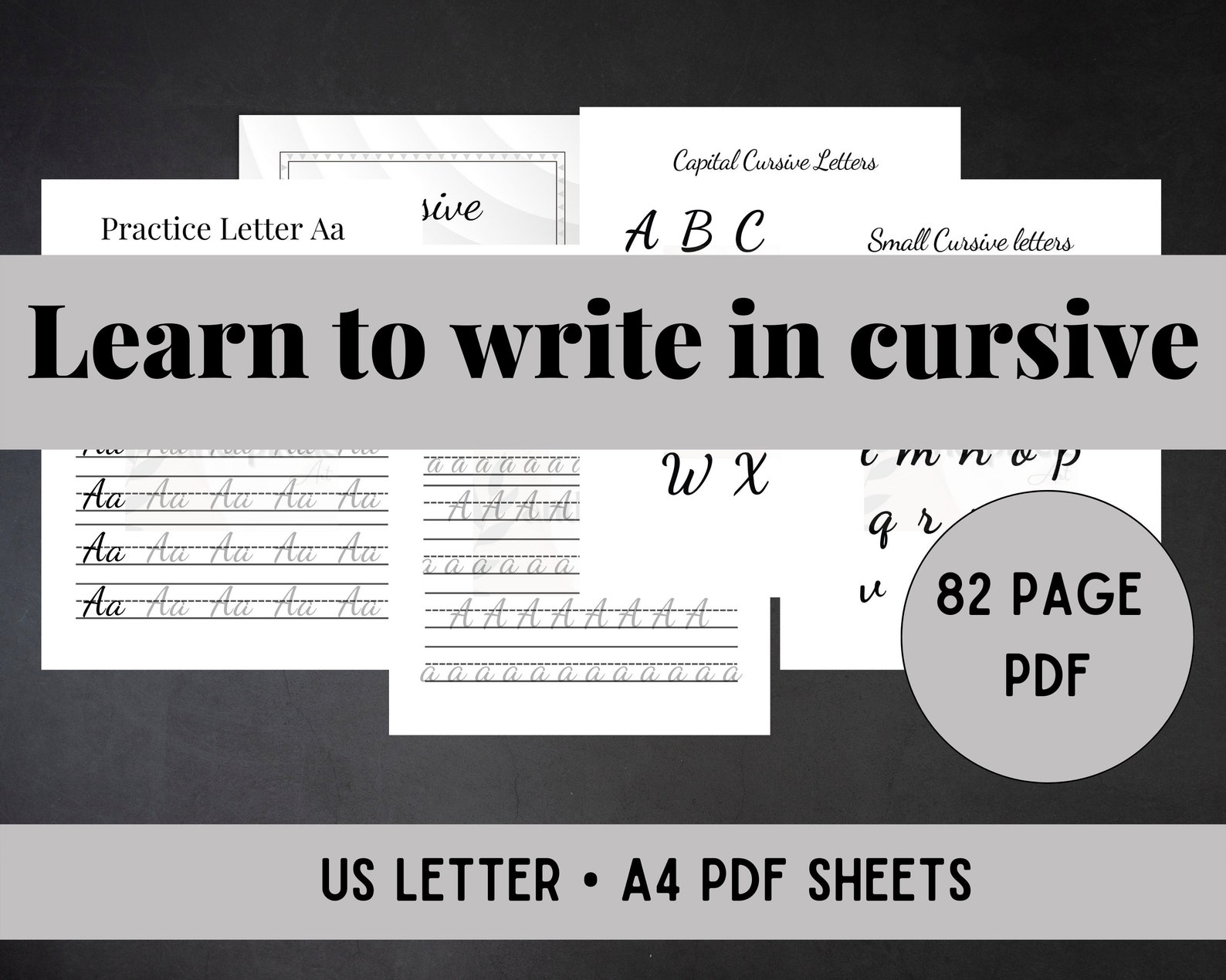 Cursive Workbook, Practice Words Handwriting Practice, Cursive Tracing ...